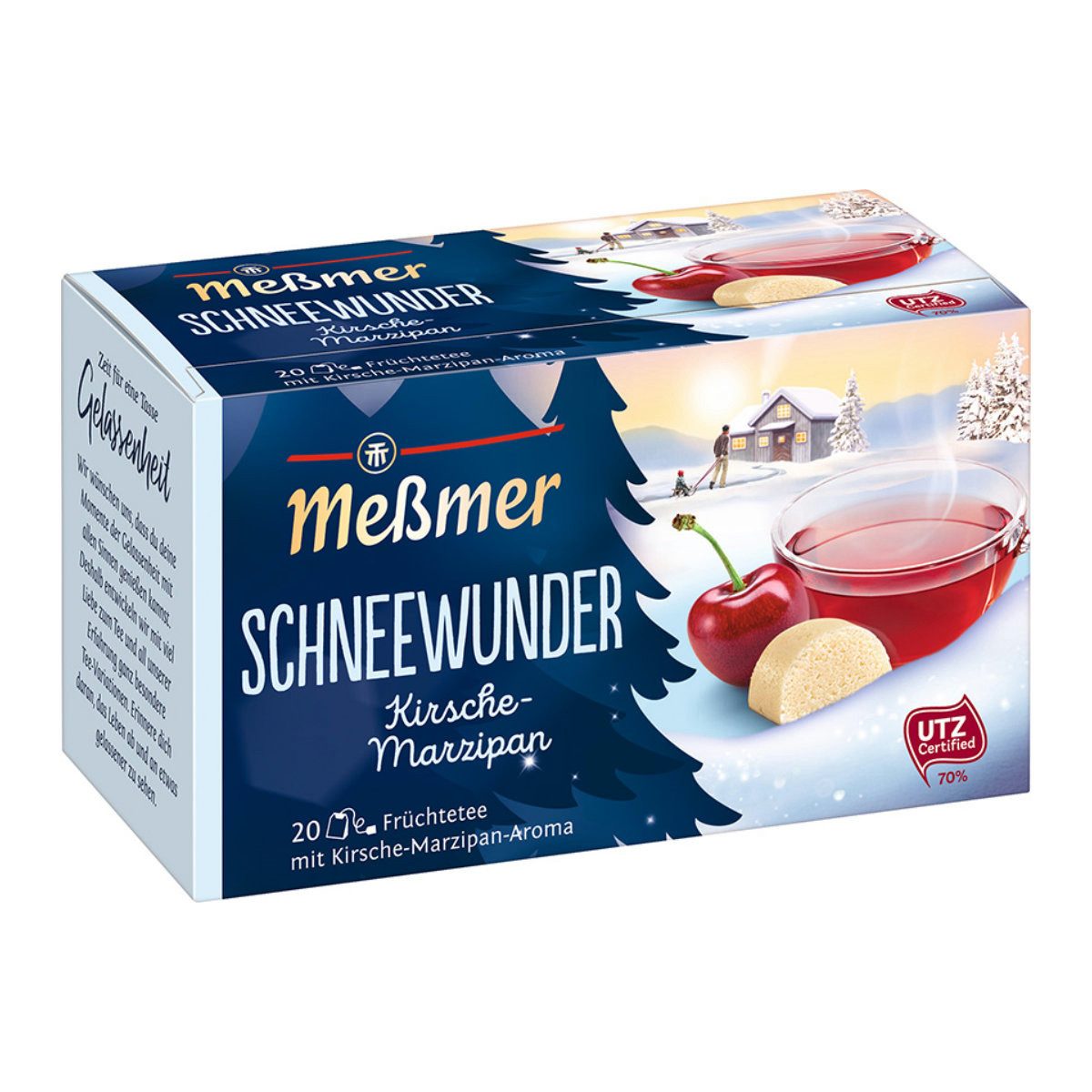 Meßmer Tee, Meßmer Schneewunder Kirsche Marzipan Früchtetee ...