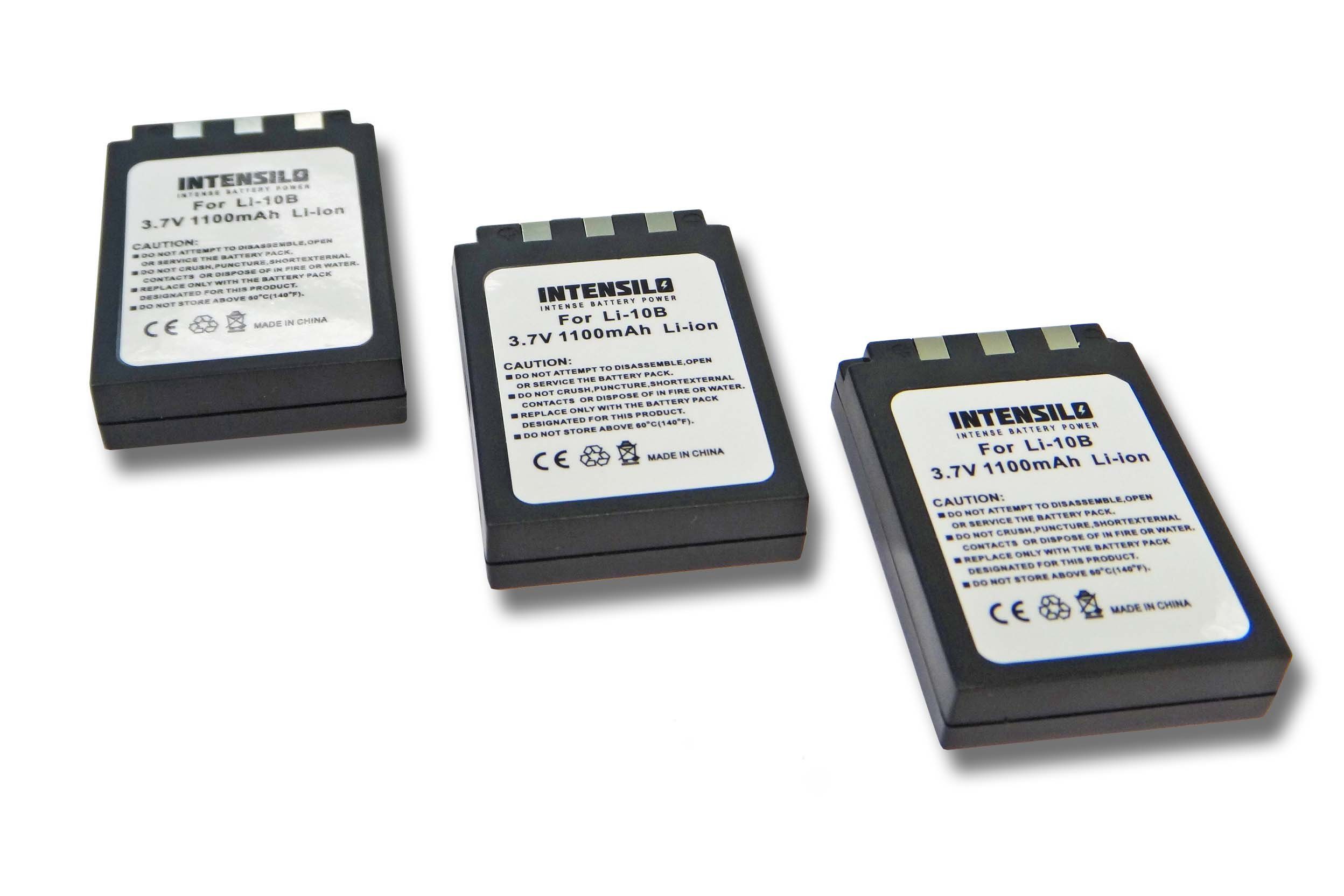 vhbw Kamera-Akku Ersatz für Baugleiche Originalteilebezeichnung Olympus Li-10B für Kamera / Foto ...