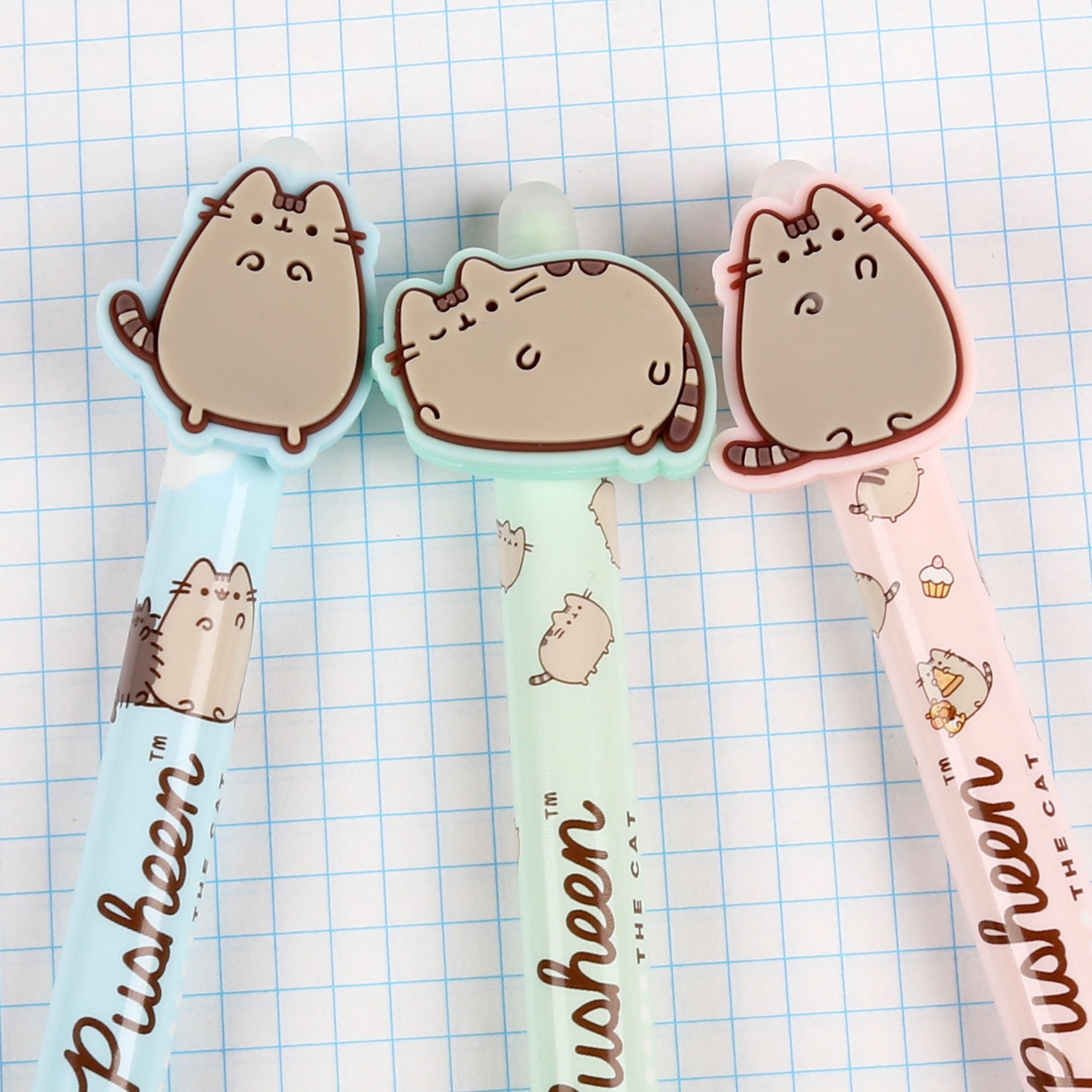 Pusheen Gelschreiber Pusheen Gelschreiber mit Radiergummi, radierarbar ...