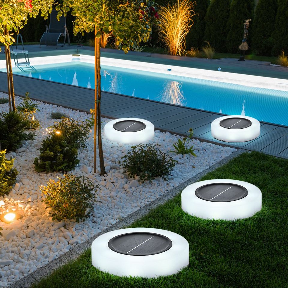 Globo Led Solarleuchte Led Leuchtmittel Fest Verbaut Warmweiß 2x
