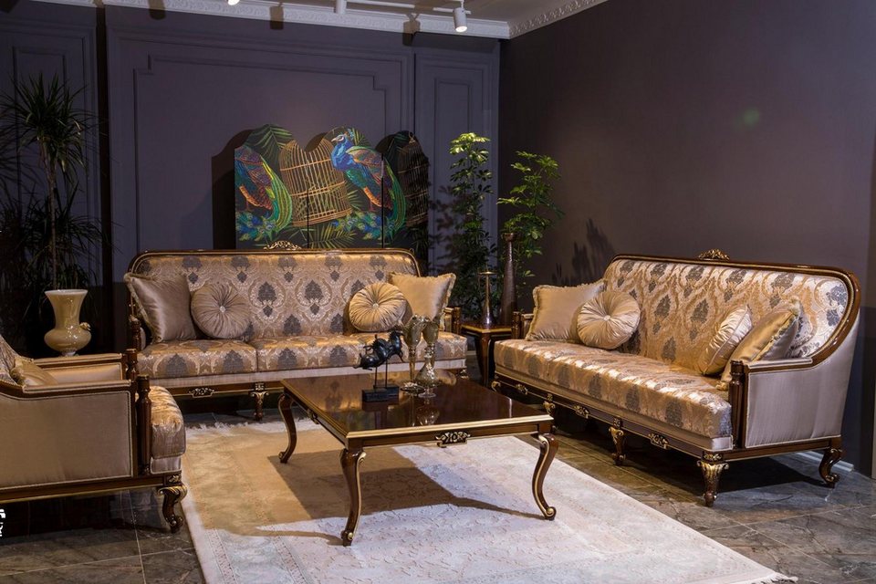 Xlmoebel Sofa Vollständiges Set Wohnzimmergarnitur 331 Sitz Sofas