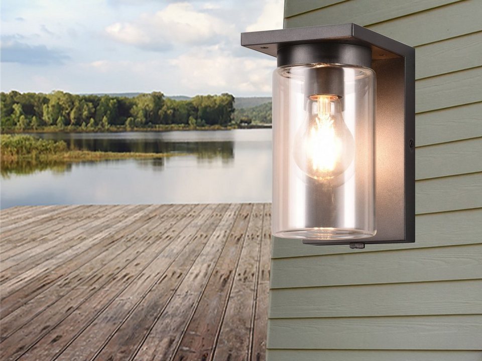Meinewunschleuchte Led Außen Wandleuchte Tageslichtsensor Led