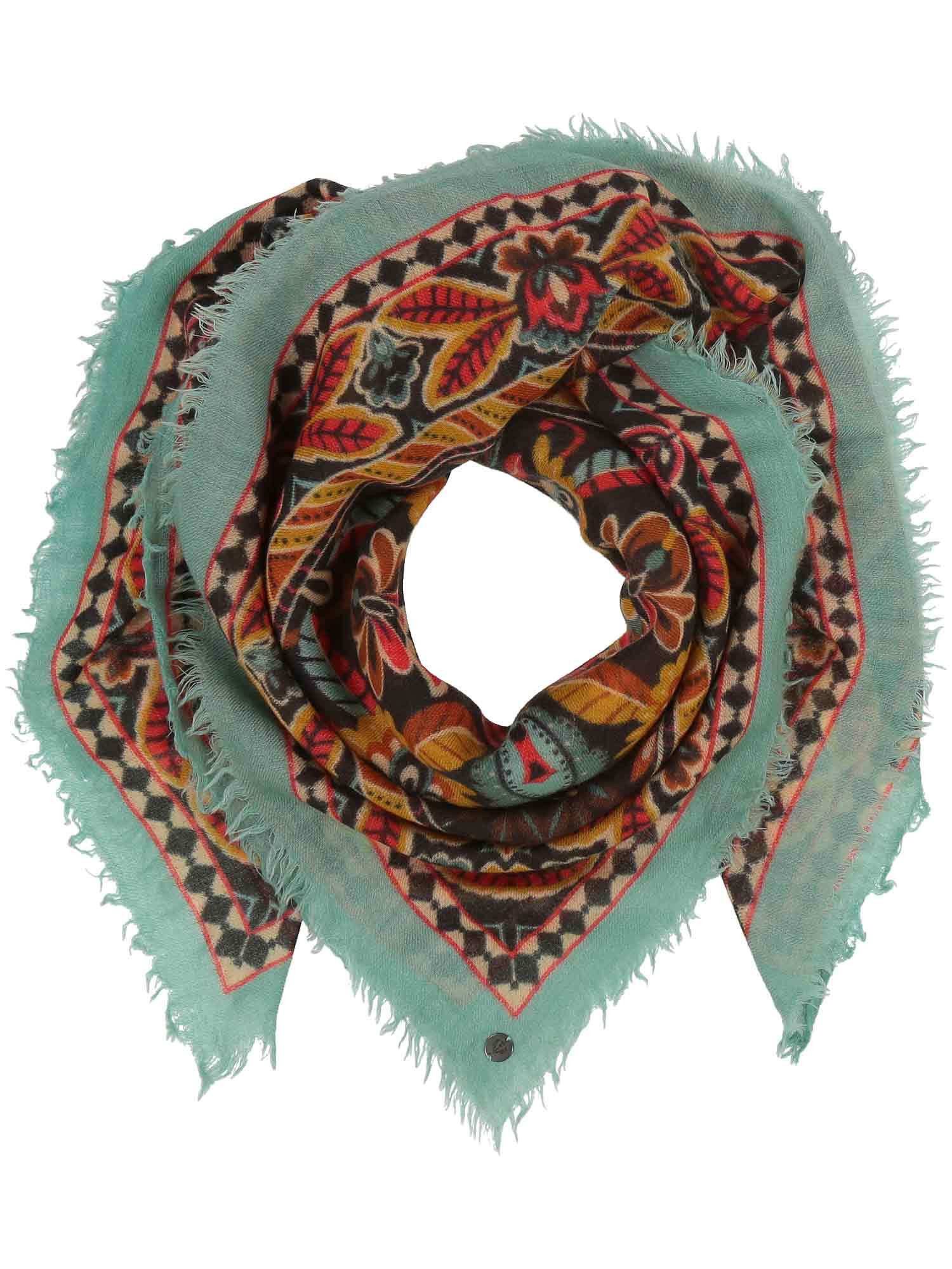 Fraas Modetuch Wolltuch, (Schnittfranse), FRAAS Tuch mit Paisley-Print ...