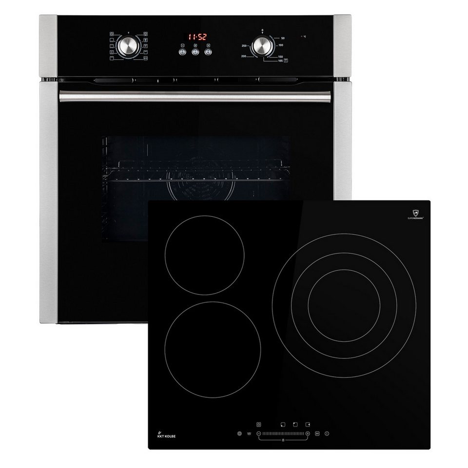 Kkt Kolbe Backofen Set Backofen Und Kochfeld Set8805kf593sp Herdset