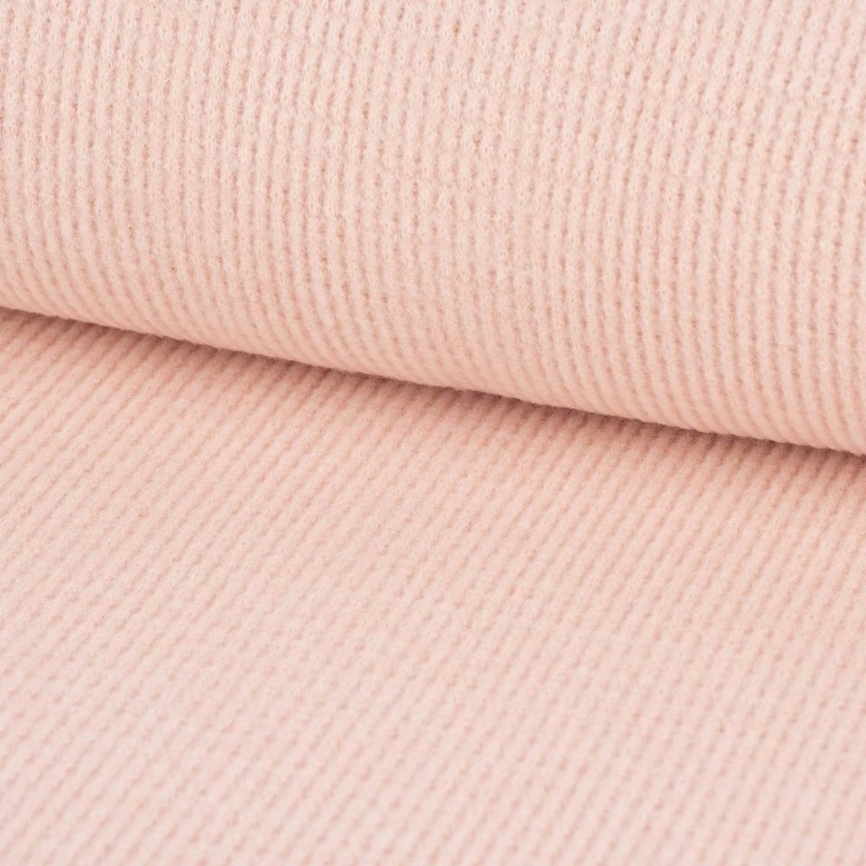 SchÖner Leben Stoff Strickstoff Viskosestrick Soft Waffle Kuschelweich