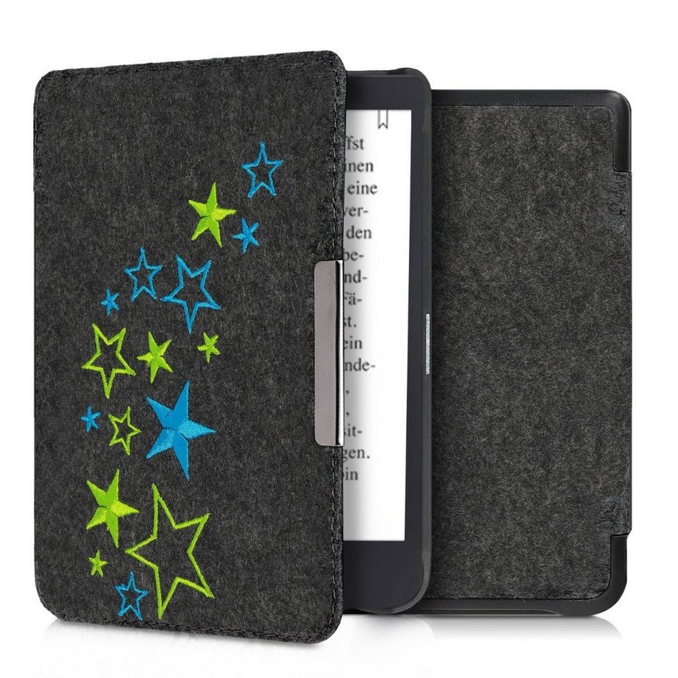 Kwmobile E Reader Hülle Hülle Für Tolino Shine 3 Filz Stoff Ereader