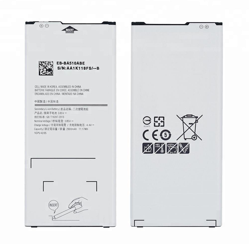 ZMC Akku für Samsung Galaxy A5 SM-A510F/DS Handy-Akku, Battery Ersatz ...