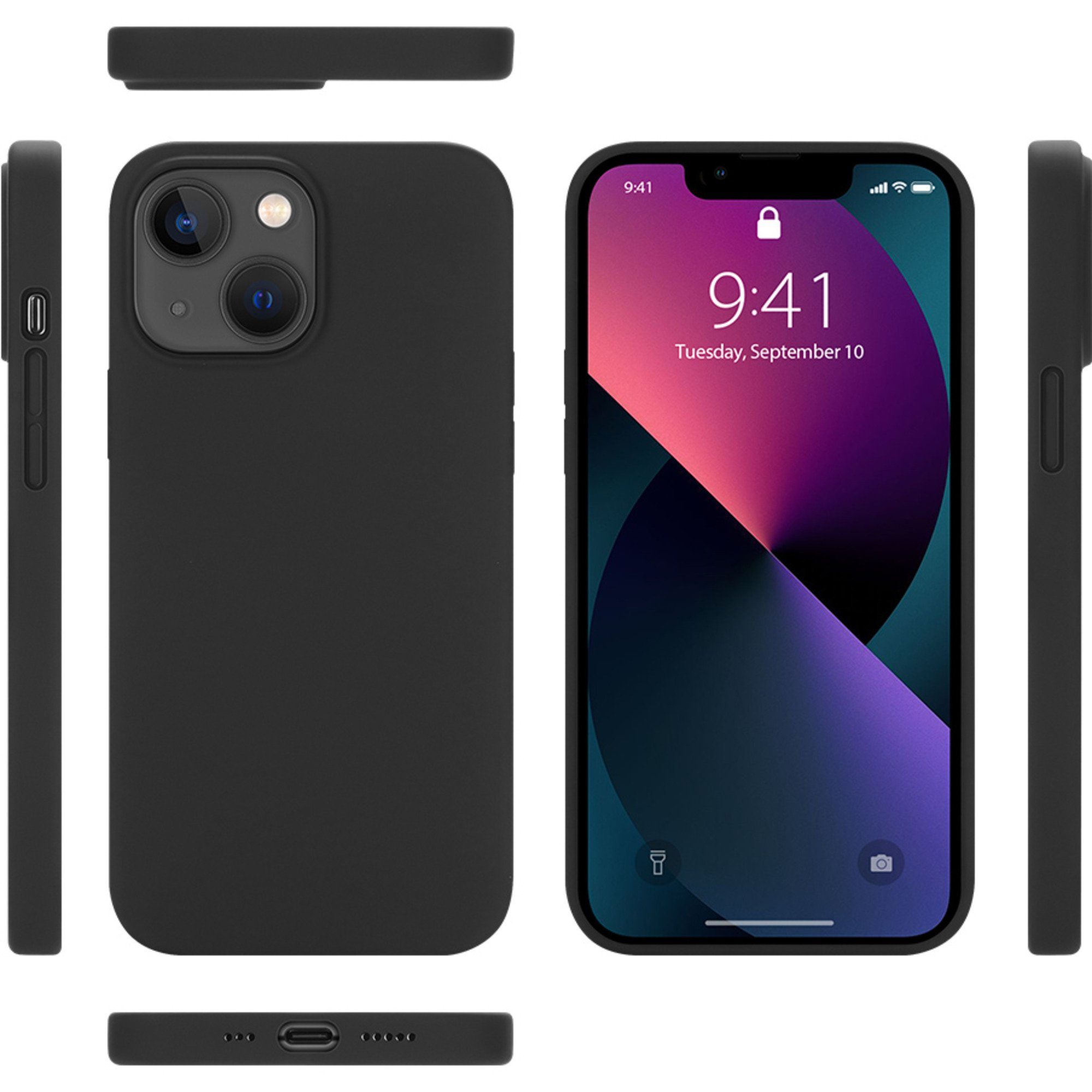nevox Displayschutzfolie Nevox StyleShell Shock, Handyhülle, (iPhone 16 ...