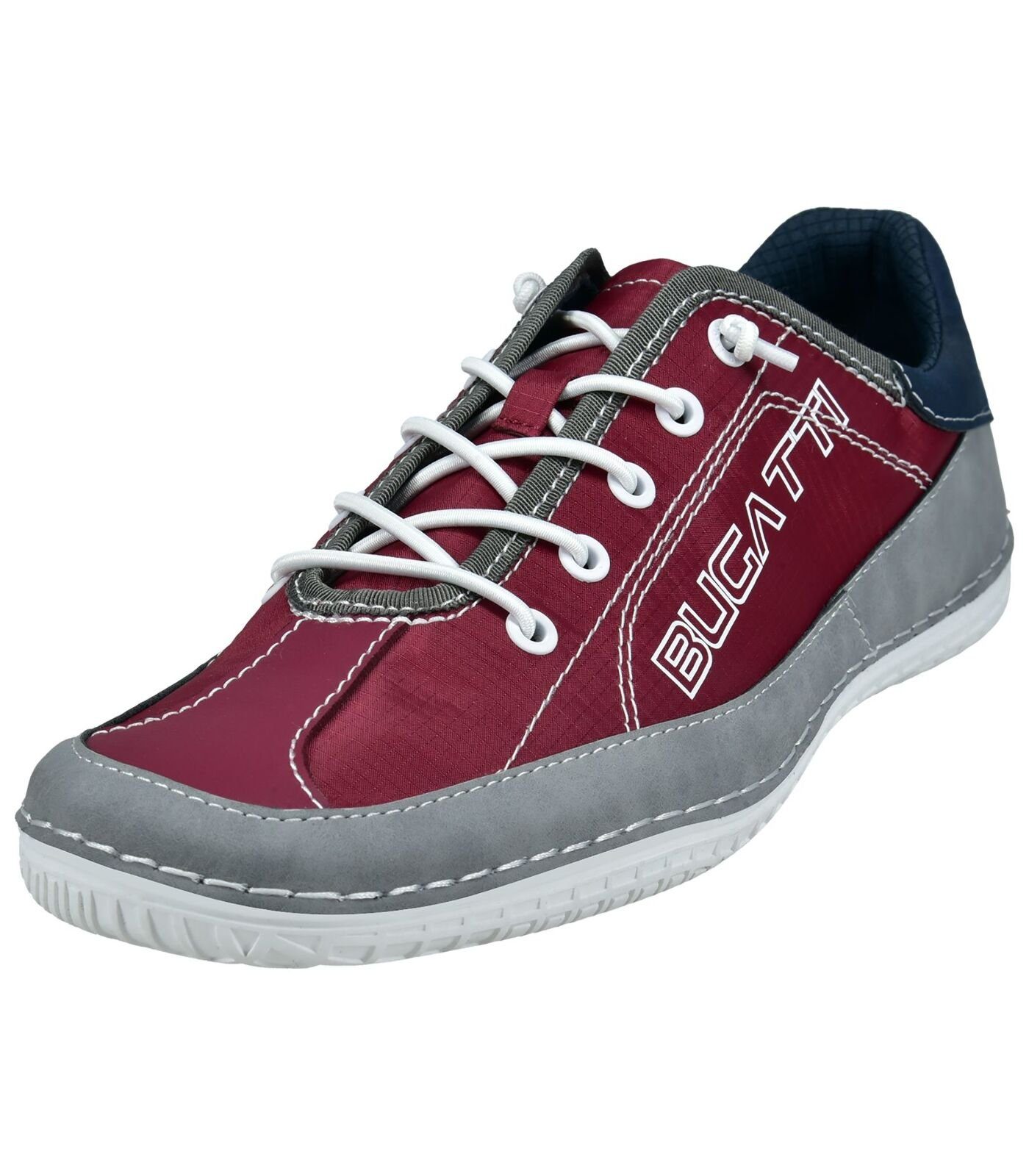 bugatti Sneaker Leder/Textil Sneaker, Schlupfschuh