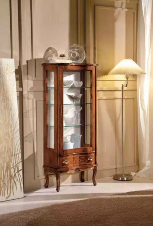 Jvmoebel Vitrine Klassische Vitrine Luxus Möbel Glastüren Wohnzimmer