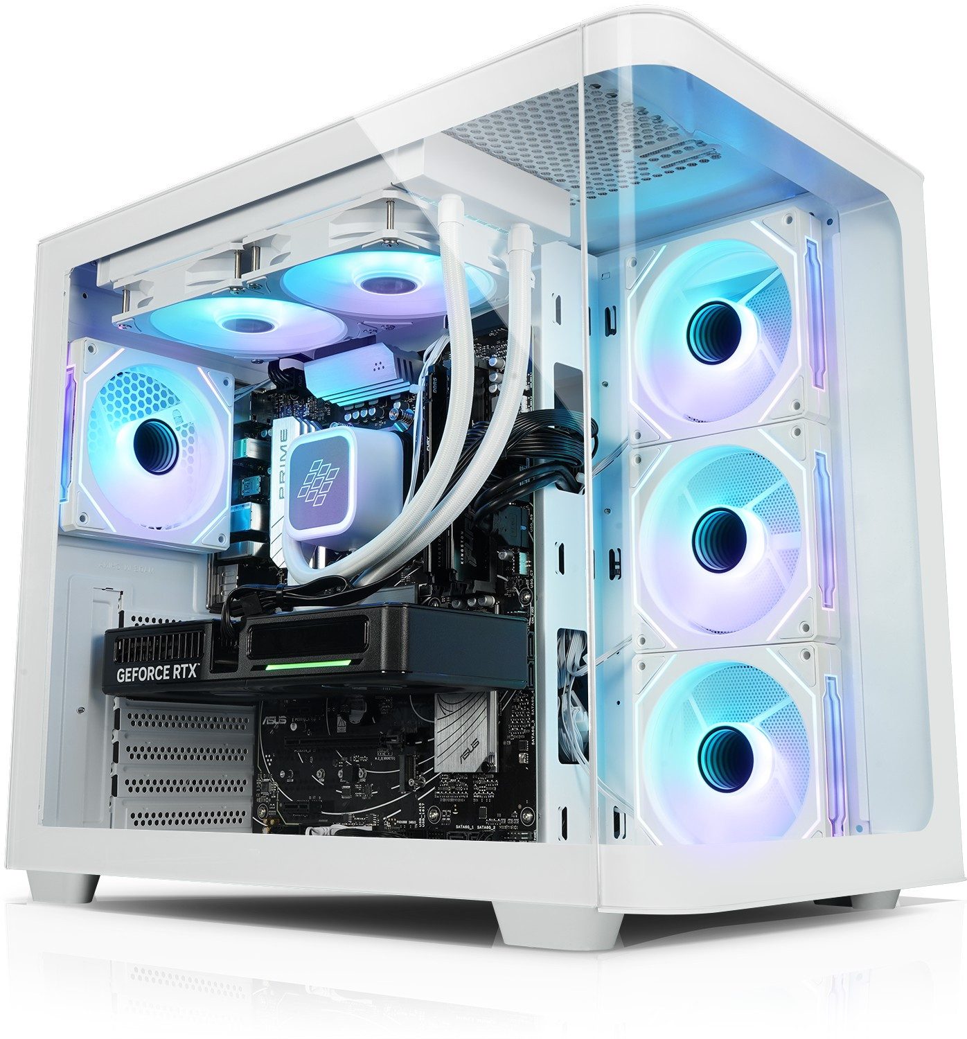 Kiebel Panorama Curve IX Gaming-PC (AMD Ryzen 7 AMD Ryzen 7 9700X, RTX 5060 Ti, 32 GB RAM, 1000 ...