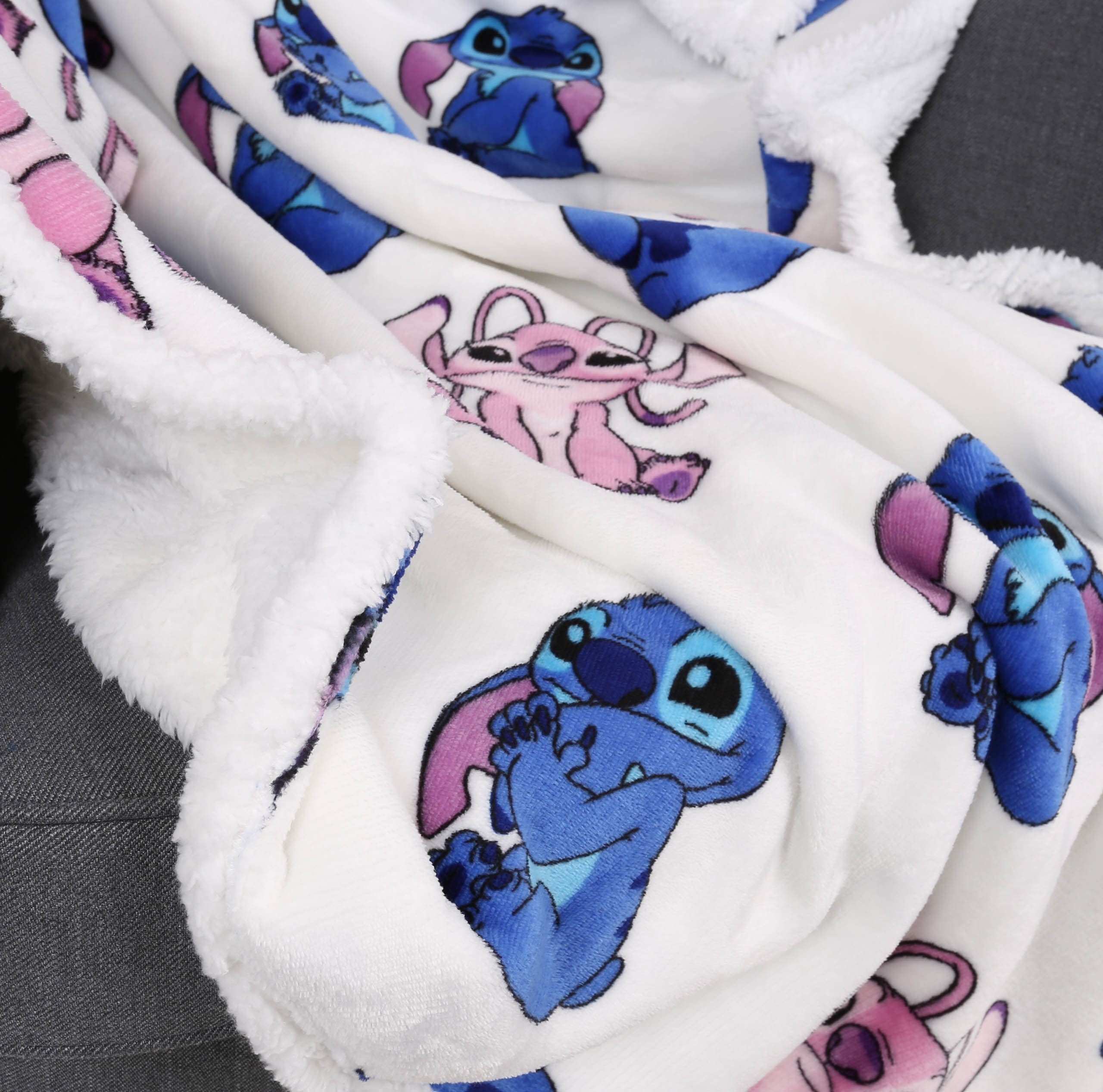 Disney Tagesdecke DISNEY Angel Stitch Weiß Tagesdecke 120x150 cm ...