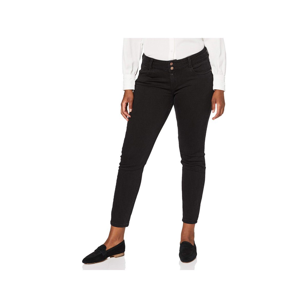 Timezone 5 Pocket Jeans Schwarz Regular 1 Tlg