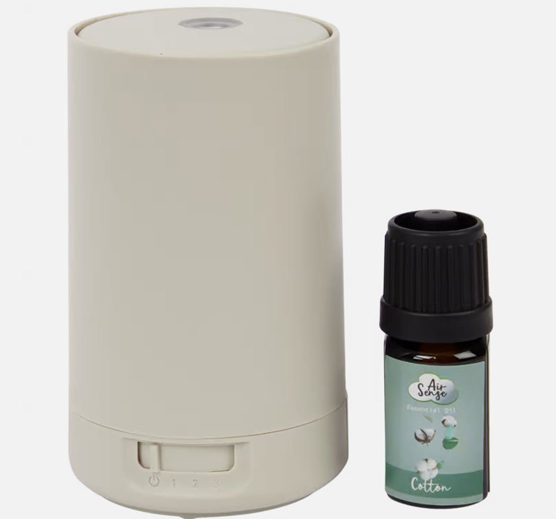 Spectrum Duftlampe Air Sense Duftspender Diffusor mit Öl Citrus, Zitrus