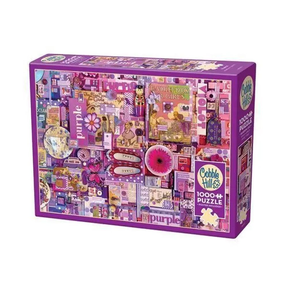 BrainBox Puzzle Violet 1000 Teile, 1000 Puzzleteile ...