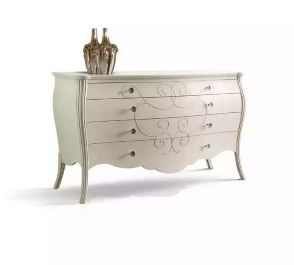 Jvmoebel Kommode Möbel Design Klassischе Kommode Schrank Weiß Luxus