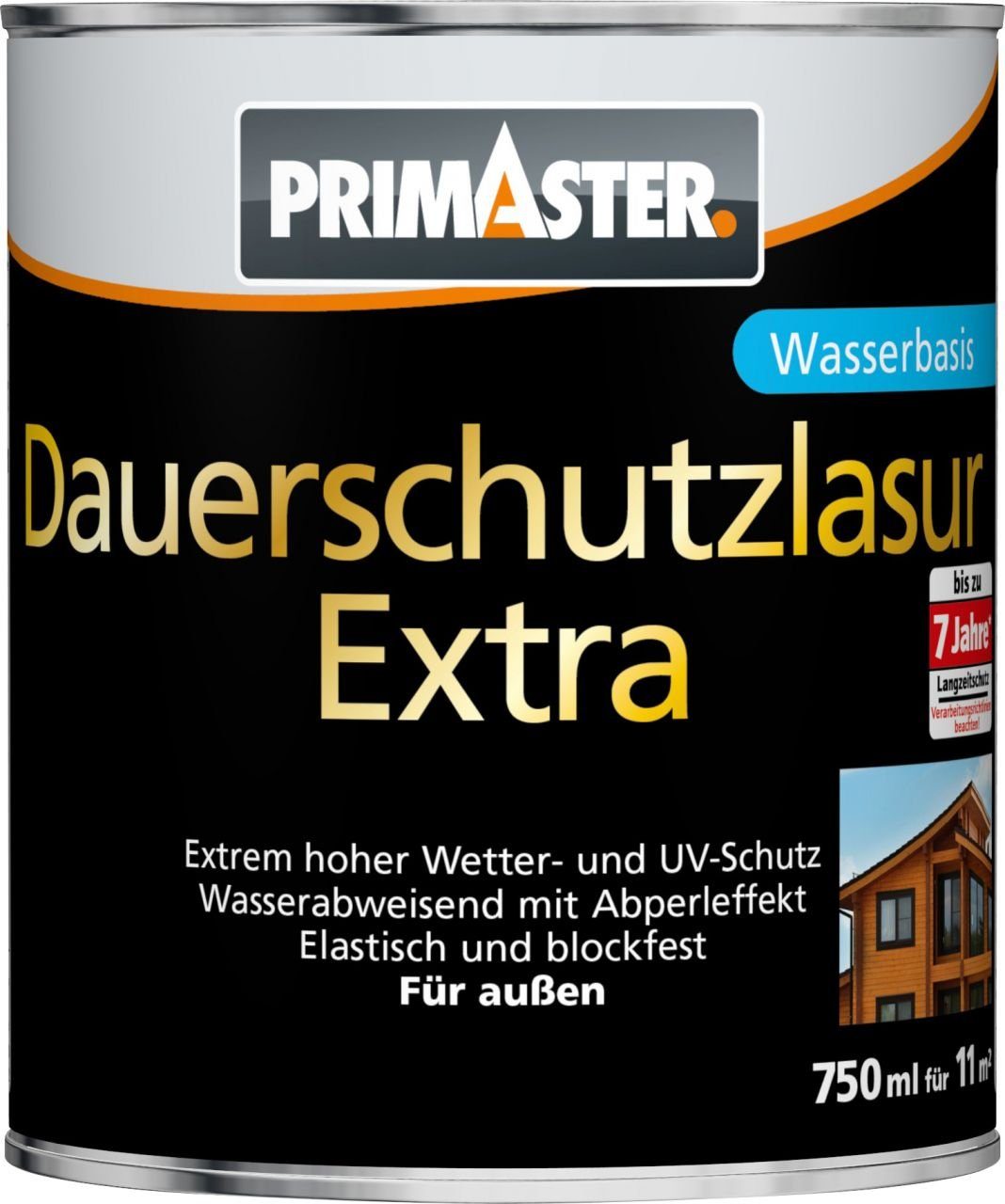 Primaster Lasur Primaster Dauerschutzlasur Extra 750 ml mahagoni