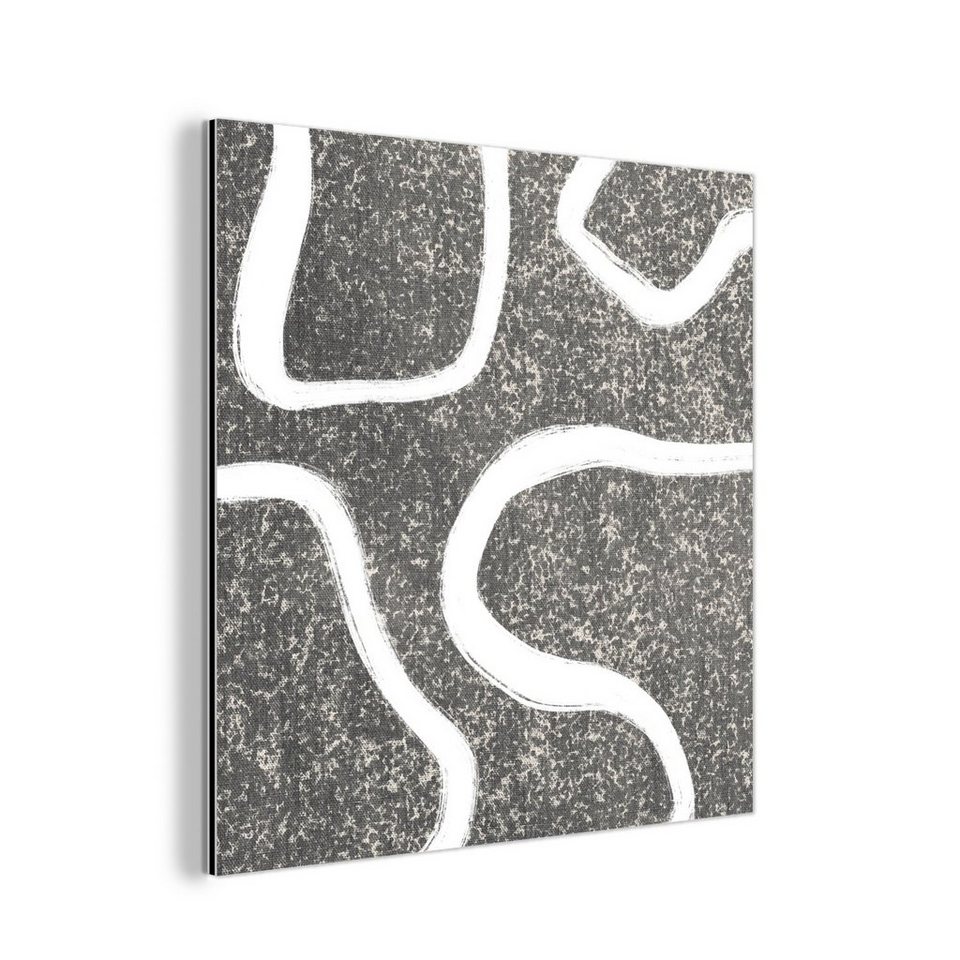 Muchowow Metallbild Abstrakt Minimalismus Design 1 St Alu