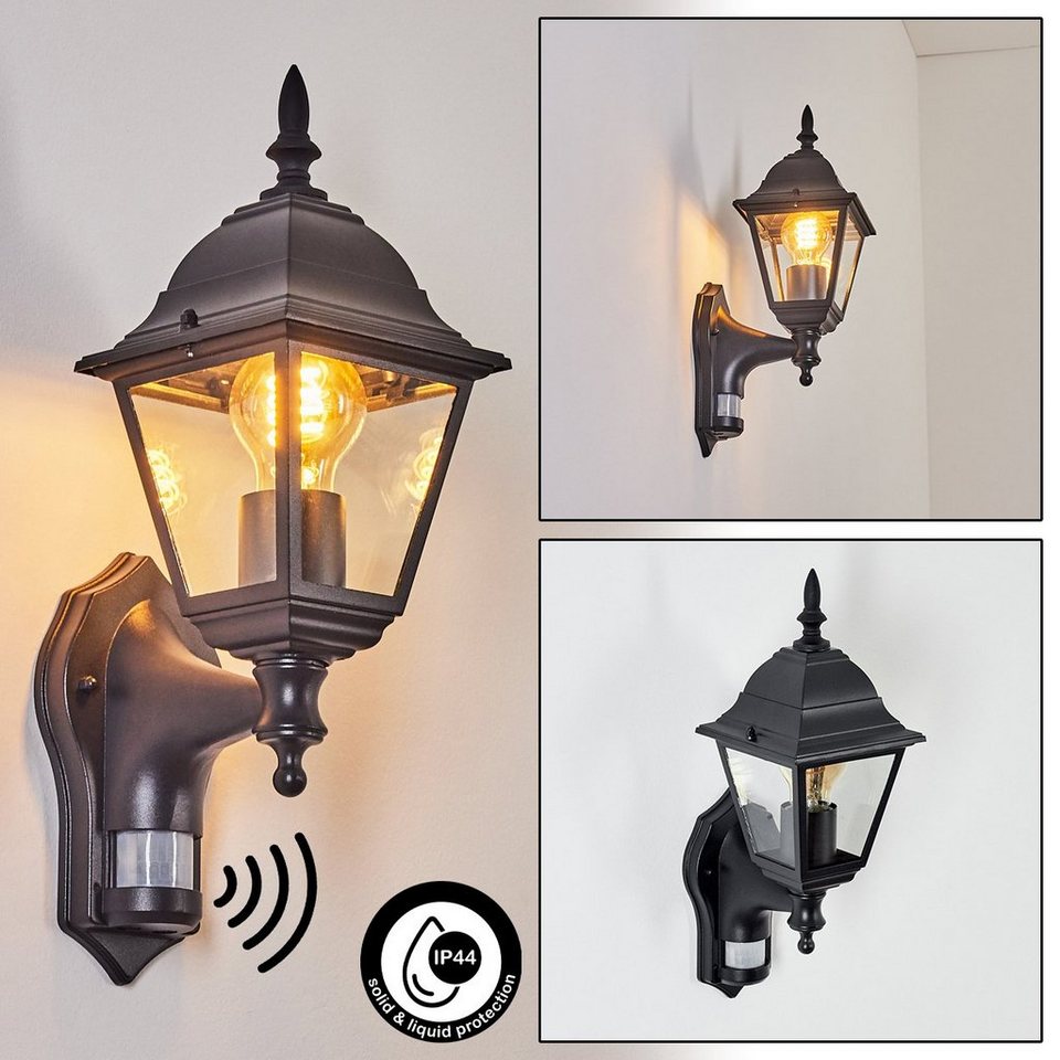 Hofstein Außen Wandleuchte Wandlampe Mit Bewegungsmelder In Antikem
