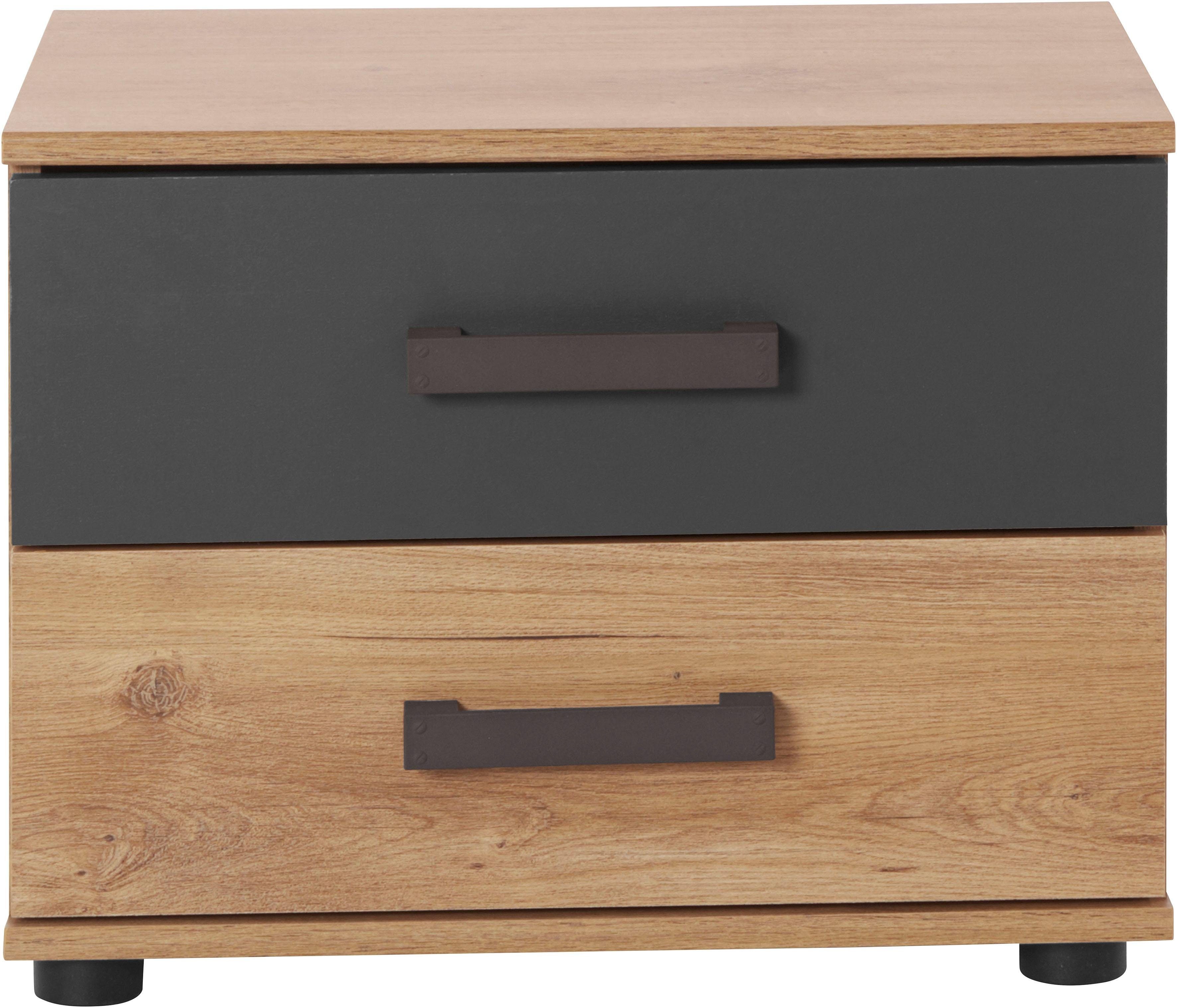Wimex Nachtschrank Malmoe Nachttisch 52x38x40cm 2 Schubladen Einzeln