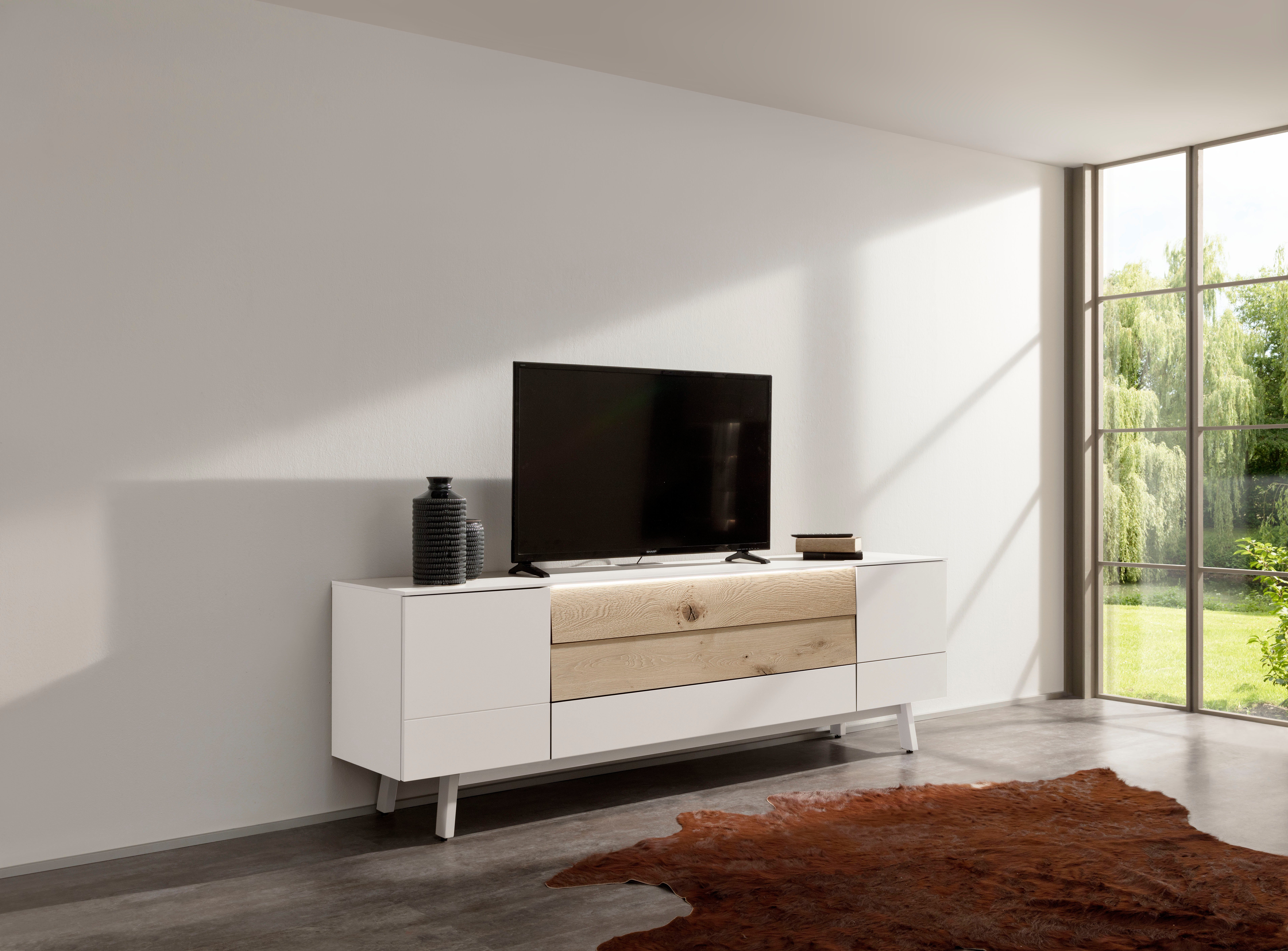 Lowboards wildeiche-massiv online kaufen | OTTO