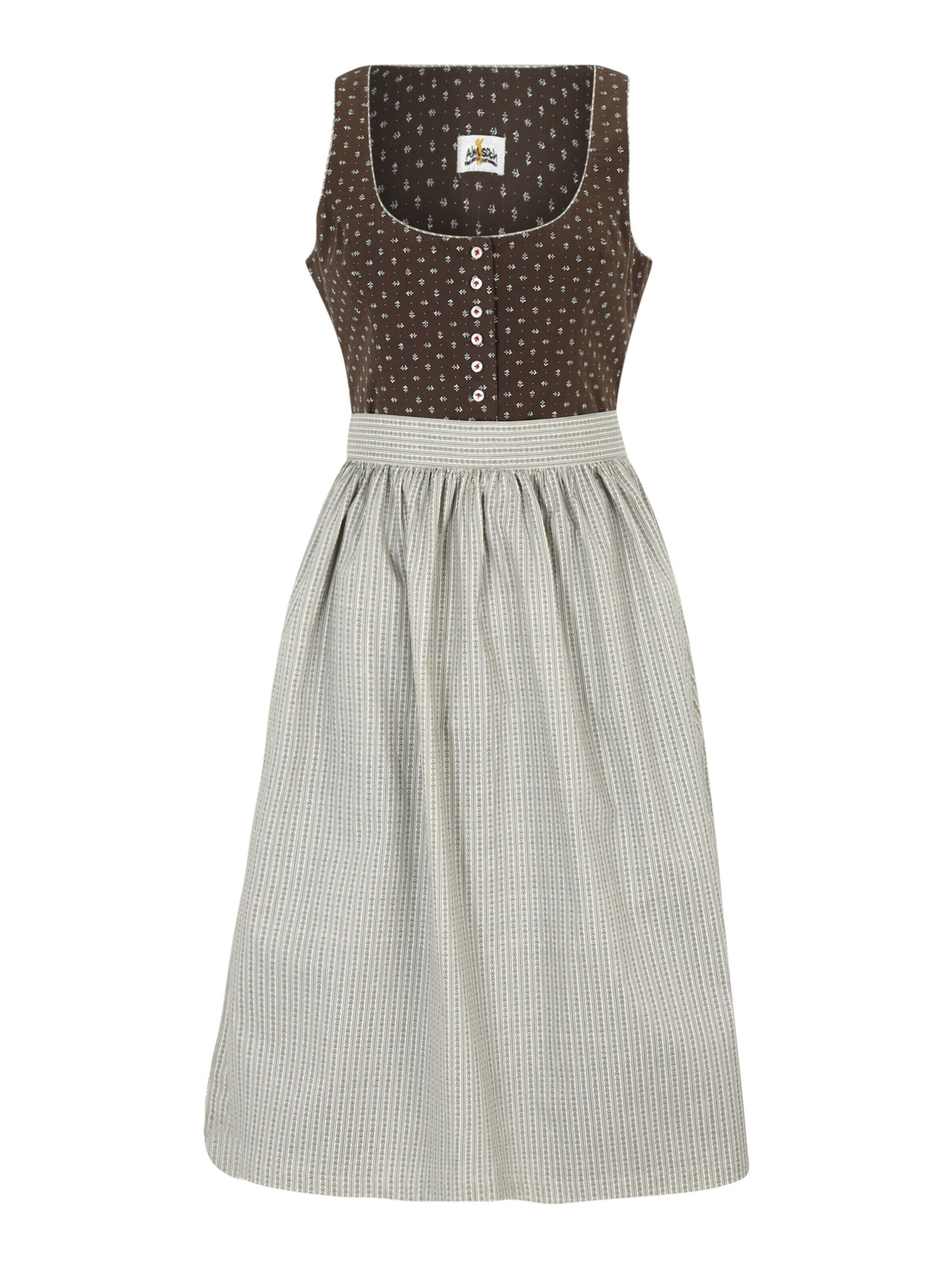 Almsach Dirndl (1-tlg) Drapiert/gerafft