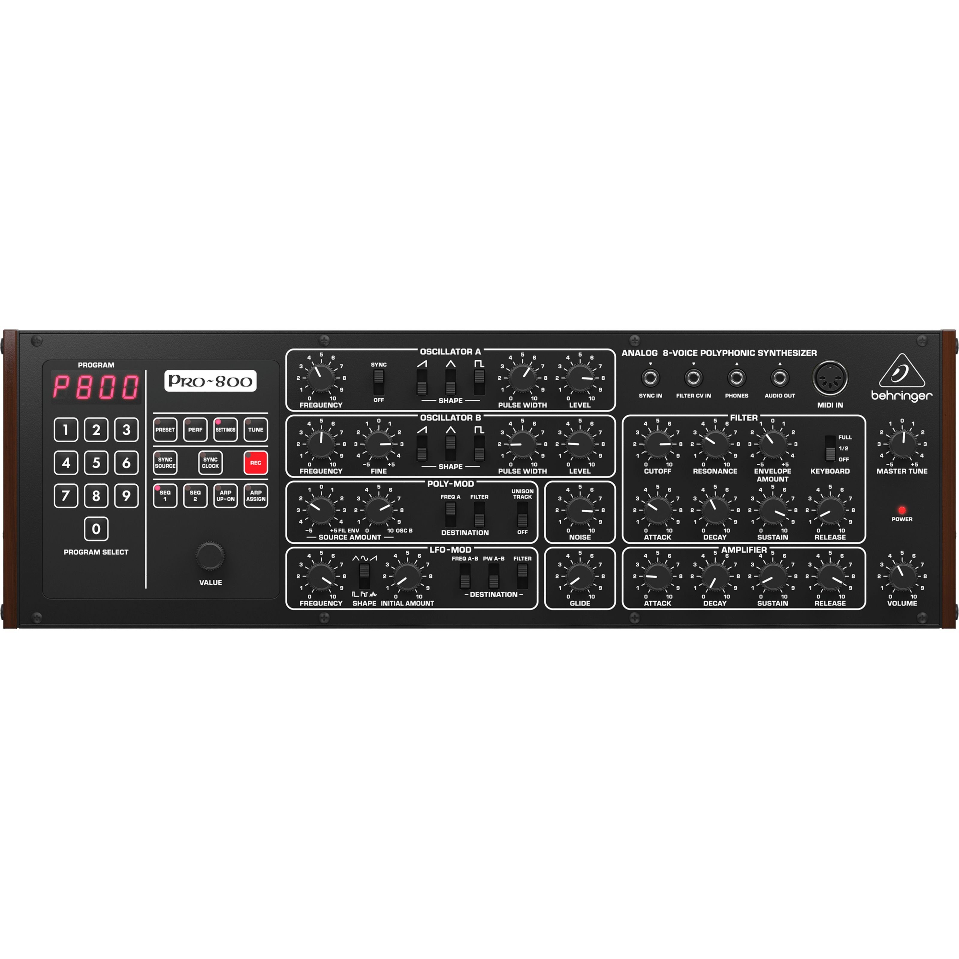 Behringer Synthesizer (Synthesizer, Analog Synthesizer), Pro-800 ...