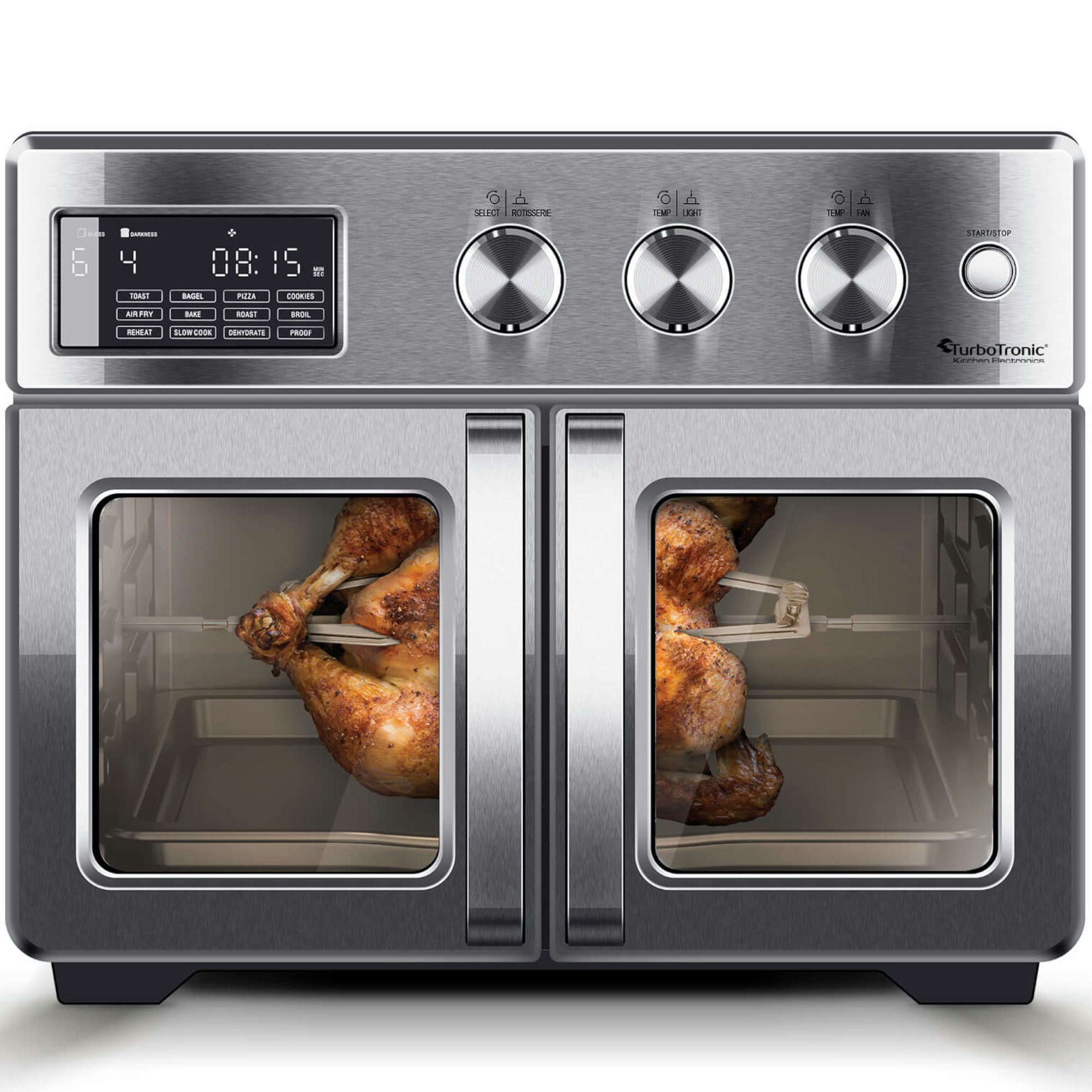 Turbotronic By Z Line Minibackofen Dörrgerät 4in1 Heißluftofen Und