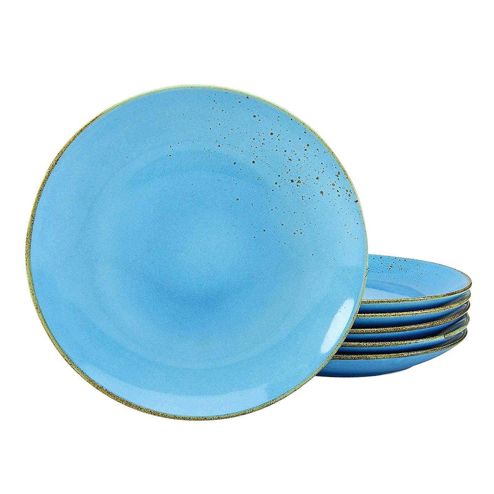 CreaTable Speiseteller Essteller NATURE COLLECTION, (6 St), Teller Set ...