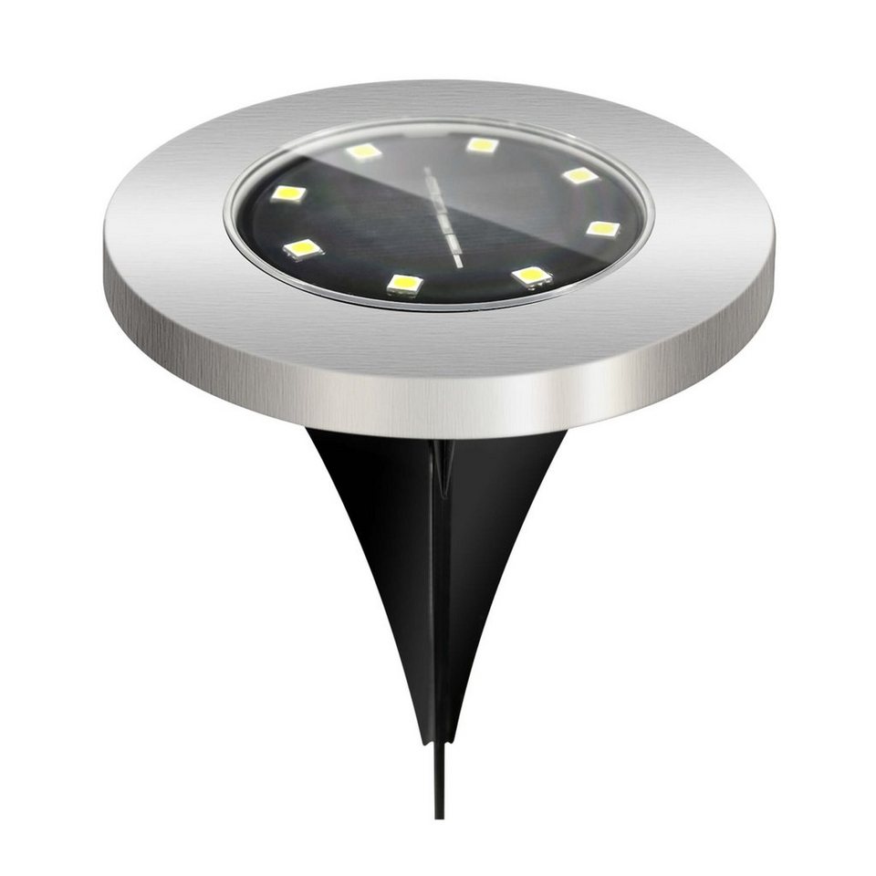 Led Universum Led Solarleuchte 2er Set Led Solar Bodenleuchte Flach