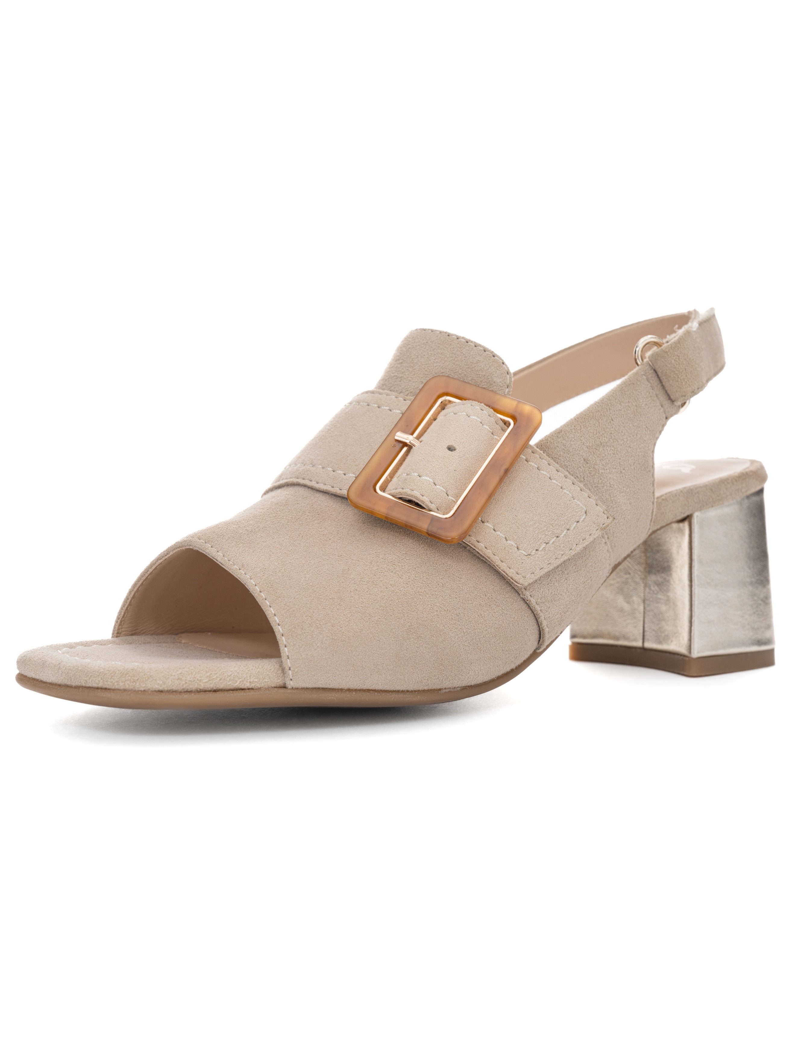 Ara Damen Sandale Brighton Sandalette, weich gepolstertes Fußbett, fest ...