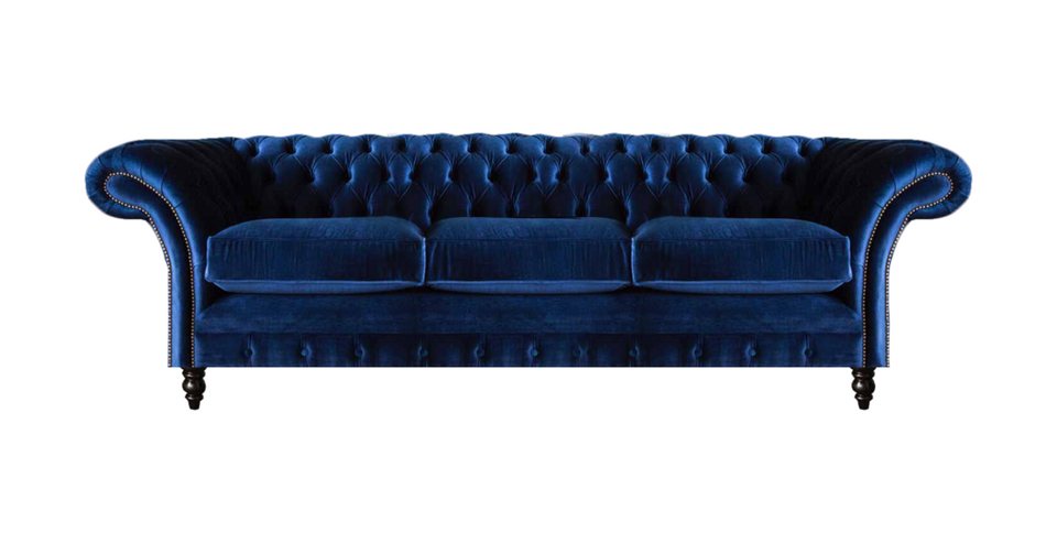 Jvmoebel Chesterfield Sofa Luxus Sofa Dreisitzer Wohnzimmer Polster