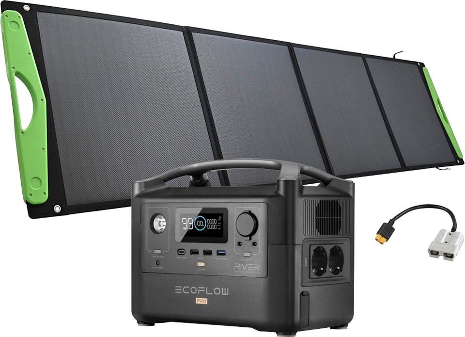 Ecoflow Solaranlage River Pro Powerstation 200w Offgridtec® Hardcover