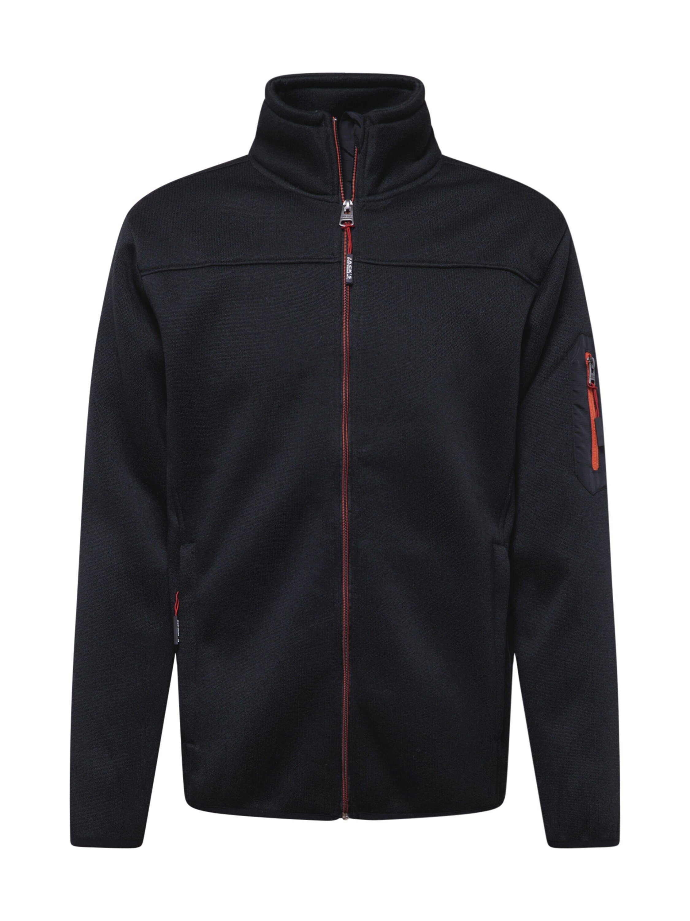 JACK’S Fleecejacke (1-St), Seitliche Eingrifftaschen