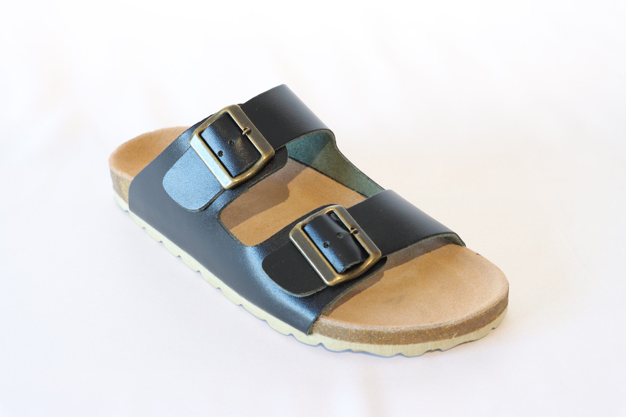 INBLU Öko Walk Bio Pantolette aus echtem Leder