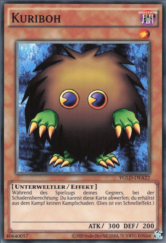 Recollectibles Sammelkarte Yugioh Karte Kuriboh V 1 Deutsch Yu Gi Oh