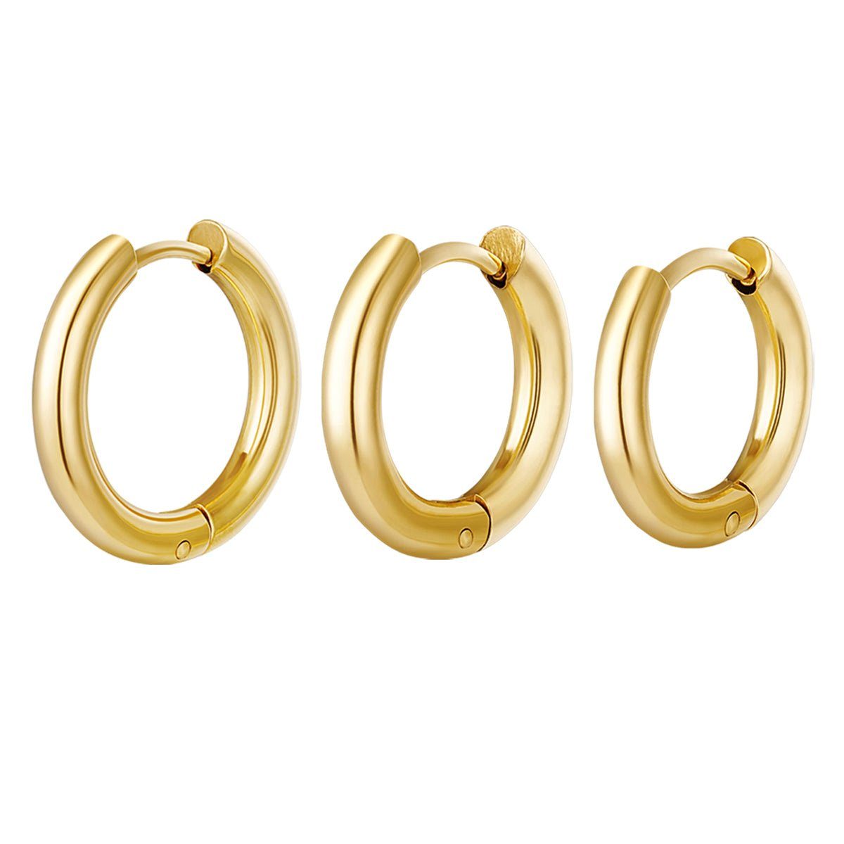 Cala Rose Paar Creolen BASIC HOOP SET