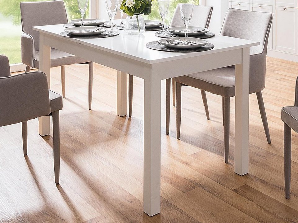 Möbelando Esstisch Crawley Moderner Esszimmertisch Aus Spanplatte