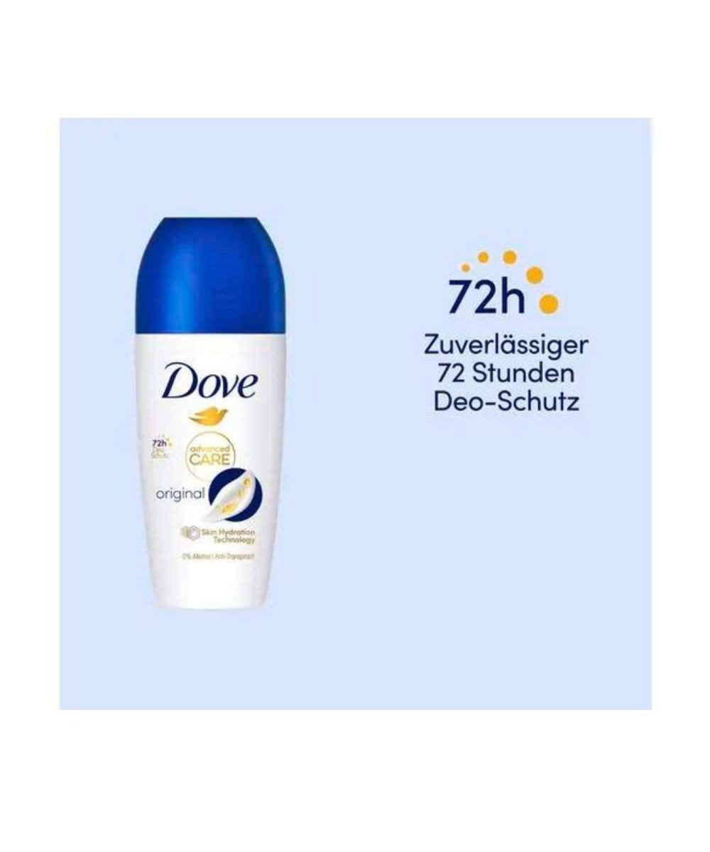 DOVE / UNILEVER Deo-Roller Dove Antitranspirant Deo Roll-on Advanced ...
