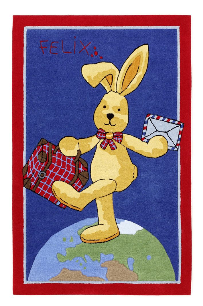Felix Kinderteppich Felix der Hase