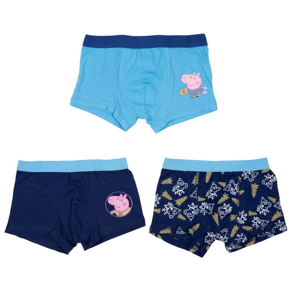 United Labels® Boxershorts Peppa Wutz Boxershorts Für Jungen
