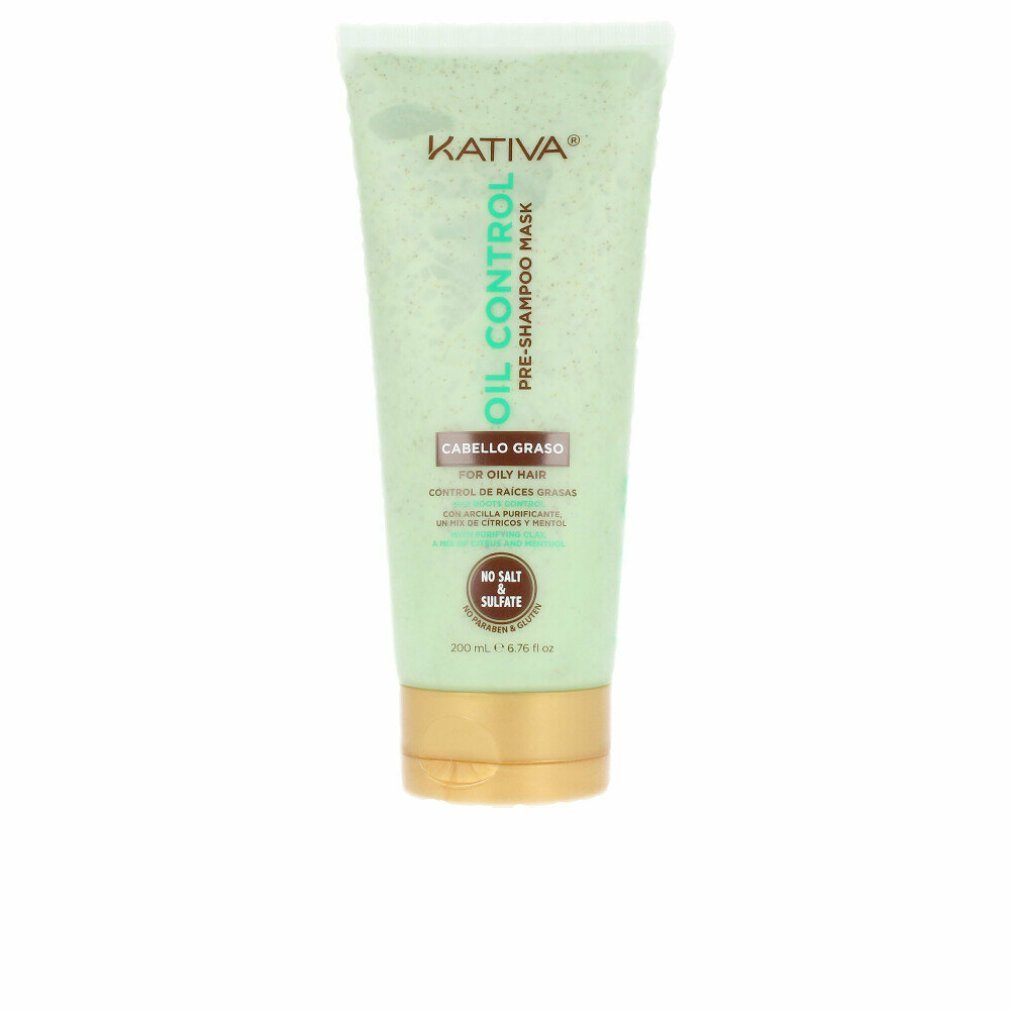 Kativa Haarshampoo Oil Control Pre-Shampoo Mask 200ml, Unisex
