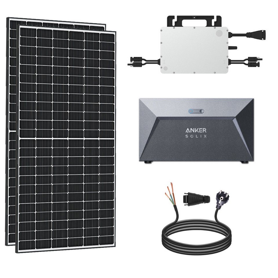 Solar Hook Etm Solaranlage 1000w Balkonkraftwerk Set Mit Hoymiles 800w