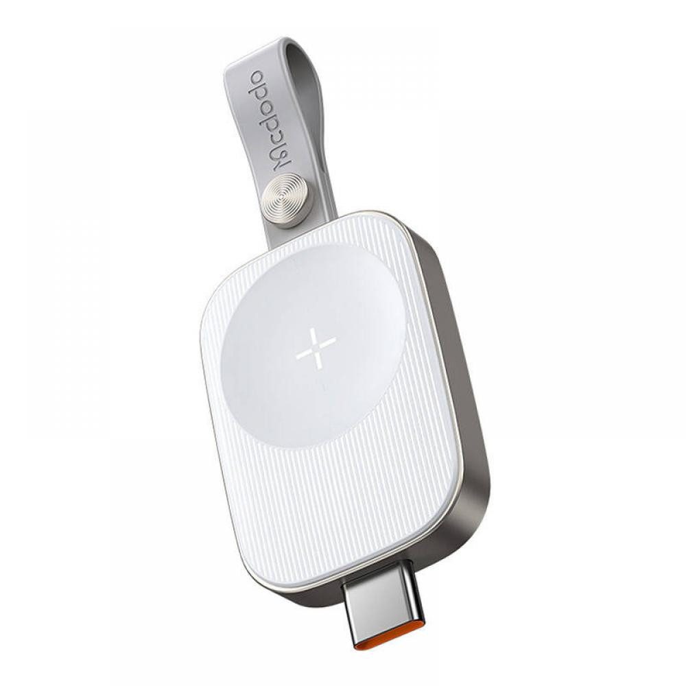 Mcdodo Mcdodo Ch 4992 Kompaktes Usb C Ladegerät Für Apple Watch Weiß