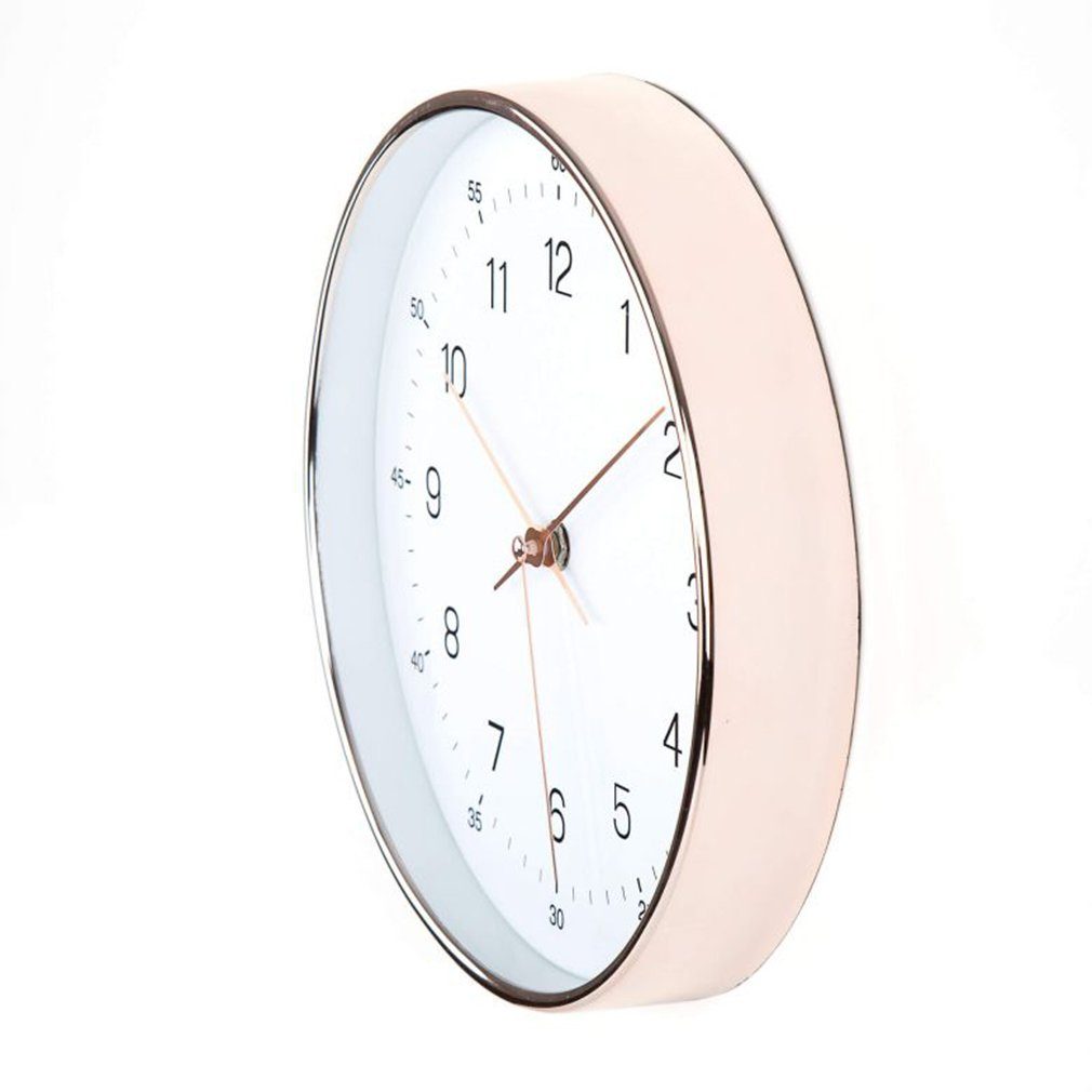 K&L Wall Art Wanduhr lautlose Shabby Chic Wanduhr Retro Uhr rund Ø 25cm ...
