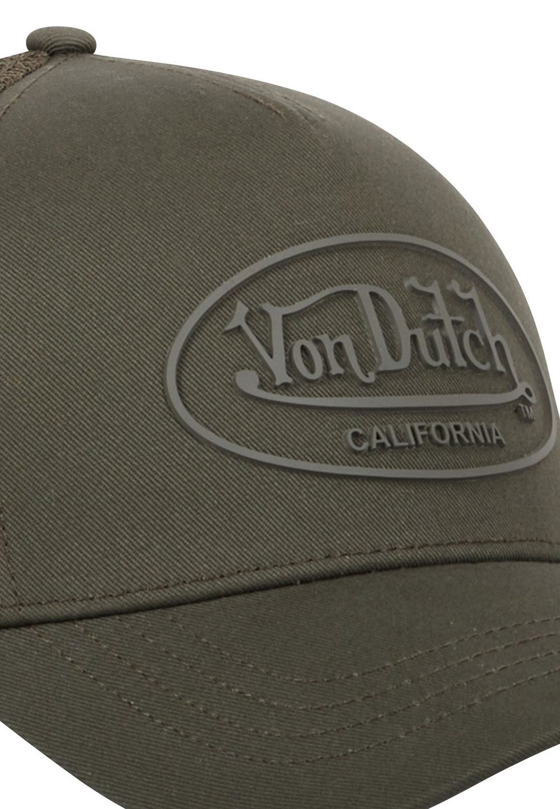Von Dutch Trucker Cap Von Dutch Trucker Cap CB LOG/07 Oliv Khaki ...