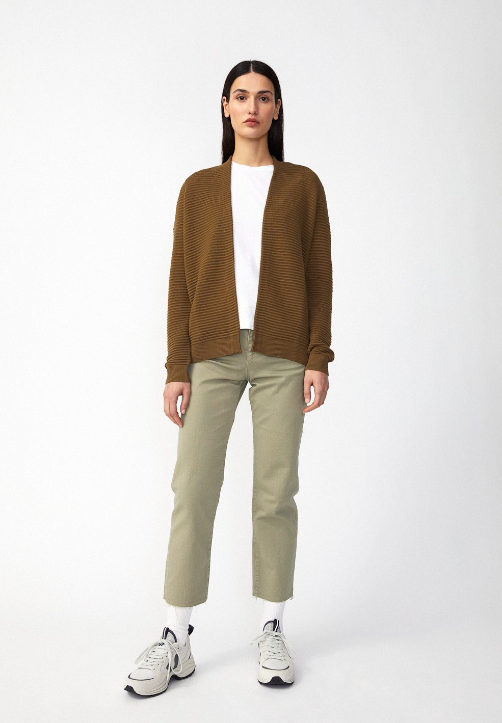 Armedangels Cardigan Veaa Damen Cardigan Aus Tencel™ Lyocell Mix 1 Tlg