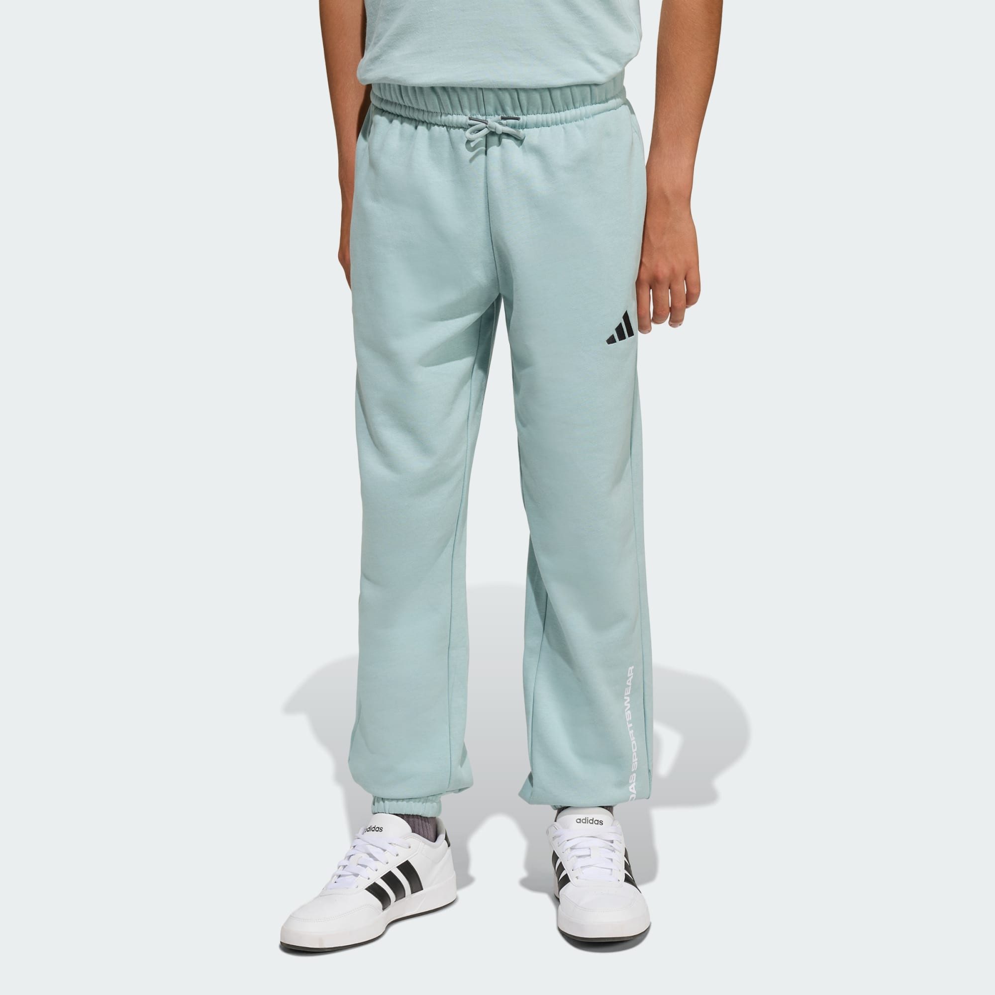 adidas Sportswear Fleecehose ADIDAS SLOGAN FLEECE-HOSE (1-tlg)