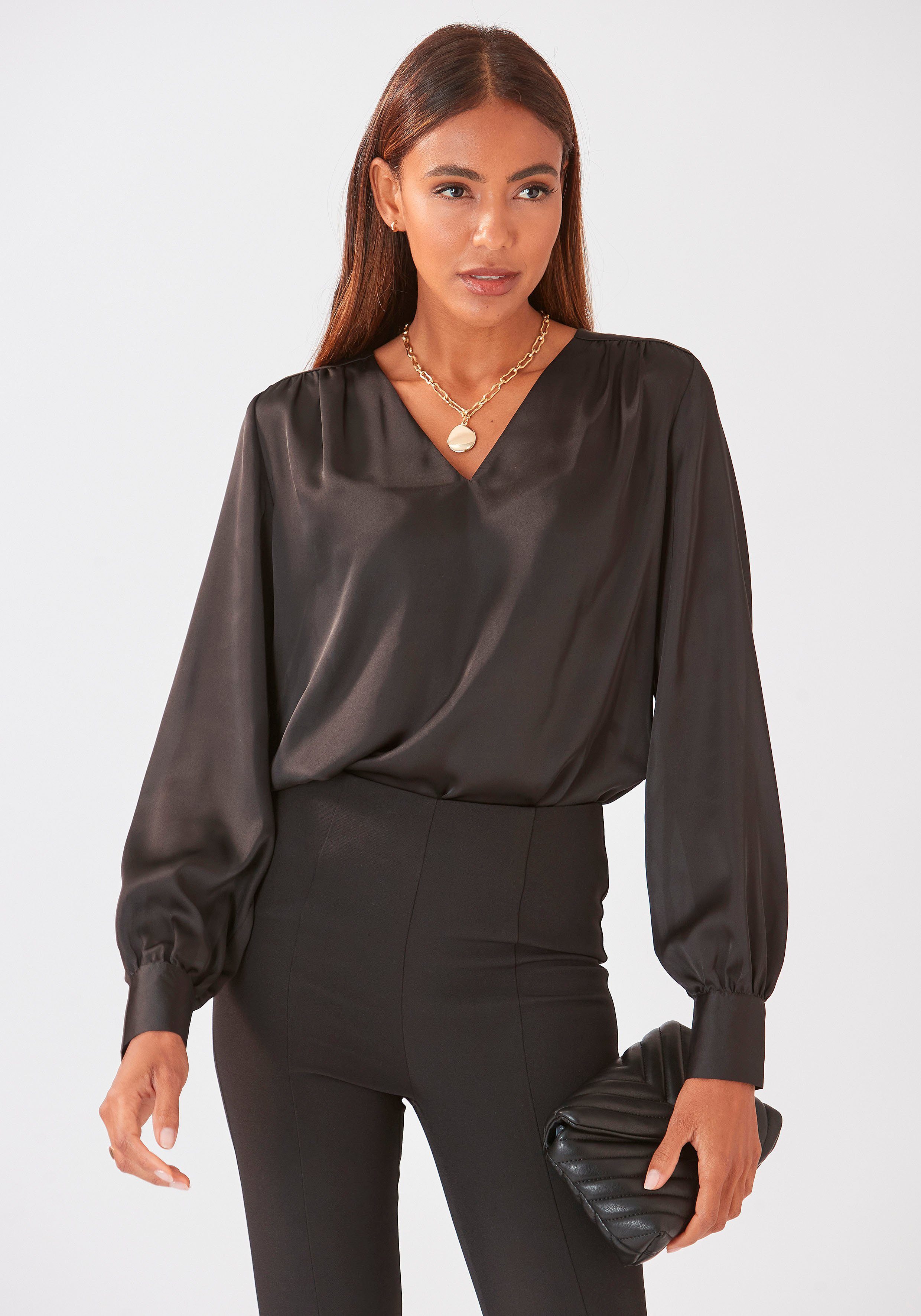 Schwarze Blusen für Damen online kaufen | OTTO