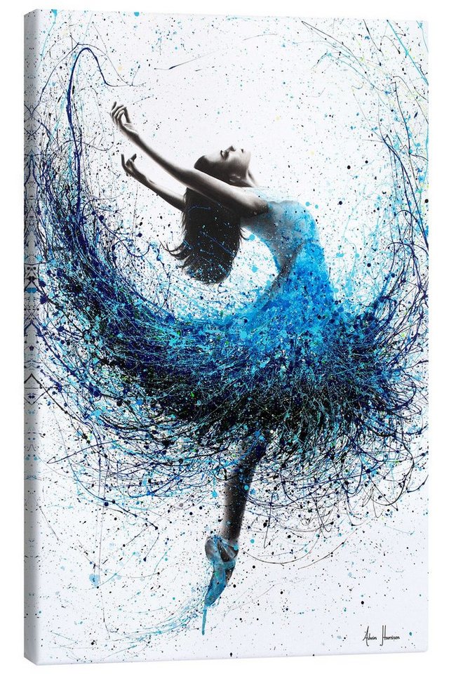 Posterlounge Leinwandbild Ashvin Harrison Tanz Im Ozeannebel Modern